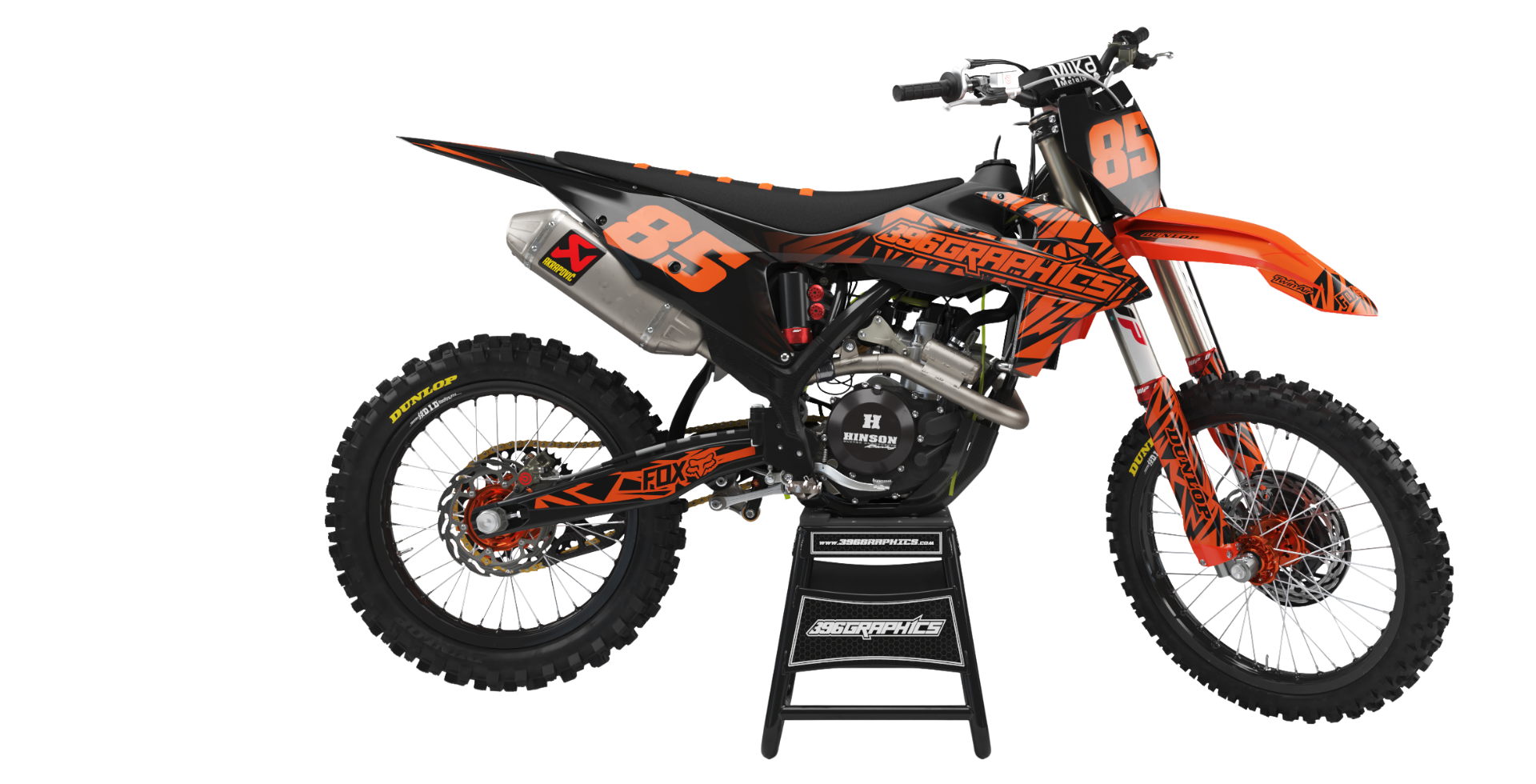 Custom Motocross Graphics & Dirt Bike Stickers by 396 Graphics Experts ...